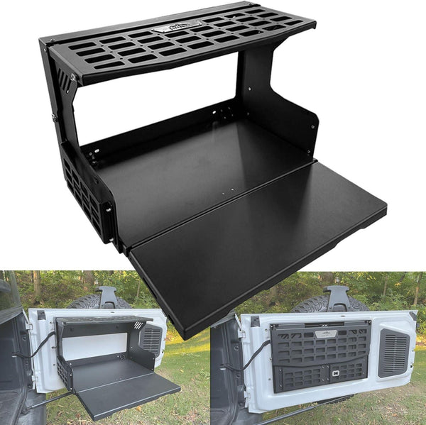 Broaddict Bronco Tailgate Table with Molle Panel Fit for 2021 2022 2023 ...