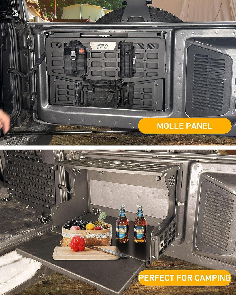 Rear Door Tailgate Table Fit for 2021 2022 2023 2024 Ford Bronco 2/4 Door – BROADDICT